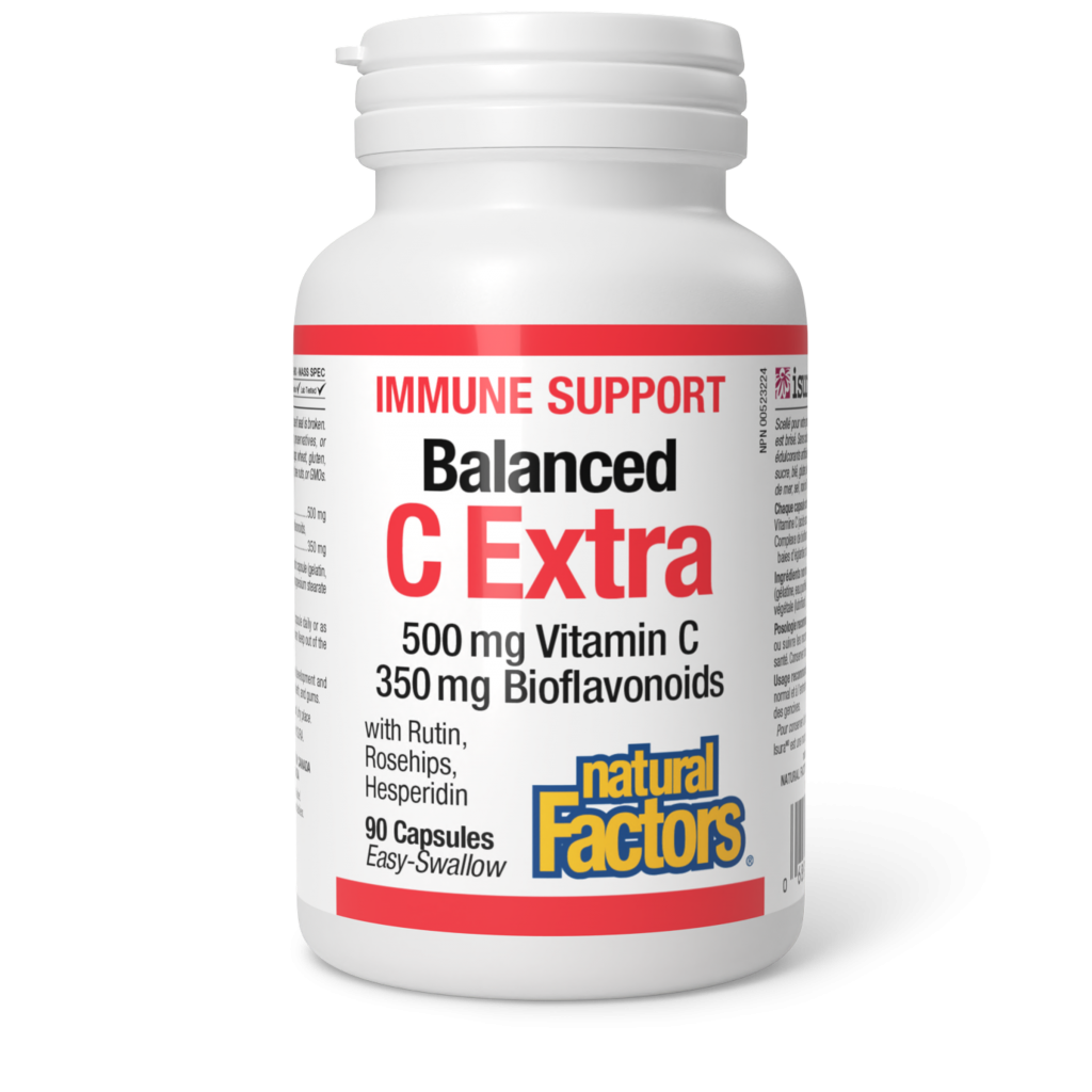 Natural Factors Balanced C Extra - The Water Bug Health Food Store